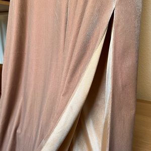 Revelry | Dresses | Nwt Revelry Bridesmaid Skye Velvet Dress In ...